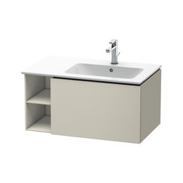 Duravit Waschtischunterschrank L-Cube 82x48,1x40cm, 1 Ausz., Beck. re, Tau ma (LC619209191)