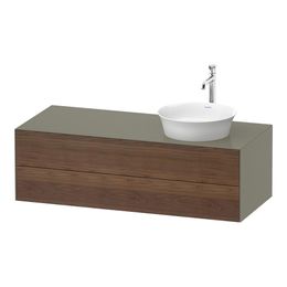 Duravit Waschtischunterschrank White Tulip 130x55cm, 2 La, 1 Pl, B r, US N StG hgl (WT4987R77H2)