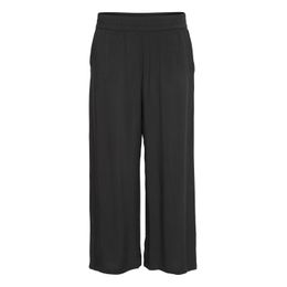 oxmo Damen Stoffhose "Stoffhose OXElisabeth", schwarz, Gr. 40, Obermaterial: 100% Viskose LENZING ECOVERO CV LenzEcov., Hosen