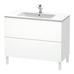 Duravit Waschtischunterschrank L-Cube 102x48,1cm, we. matt, 2 Ausz&uuml;ge, stehend (LC662708484)
