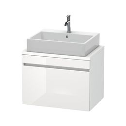 Duravit Waschtischunterschrank Com DuraStyle 70x47,8cm, w hgl/we ma, f Kons, 1 Ausz. (DS530102218)