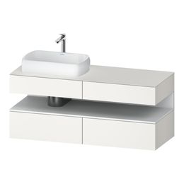 Duravit Waschtischunterschrank Qatego 140x55x60cm, w m/we m, Pl, B l, Nischenb (QA4765018840010)