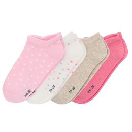 Topolino 4 Paar M&auml;dchen Sneaker-Socken im Set