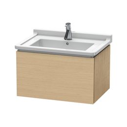 Duravit Waschtischunterschrank L-Cube 67x46,9cm, Ei Nat, 1 Auszug, wandh&auml;ngend (LC616403030)