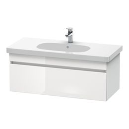 Duravit Waschtischunterschrank DuraStyle 100x45,3cm, w hgl/we ma, 1 Ausz., wandh&auml;ngend (DS638502218)