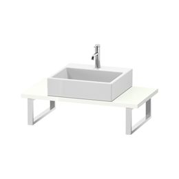 Duravit Konsole Compact L-Cube 80-200x48cm, 1 AS, St&auml;r 3cm, we. hgl (LC104C02222)