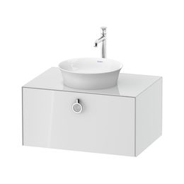Duravit Waschtischunterschrank o. ES White Tulip 40,8x80x 55, 1 Ausz., m Gr., we. hgl (WT4980085850010)