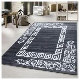 Teppich Ayyildiz TEPPICHE "Miami 6620" Gr. 4, grau, B:160cm H:12mm L:230cm, Kunstfaser, Teppiche, Teppich, L&auml;ufer, Kurzflor, orientalisches ausdrucksstarkes Design