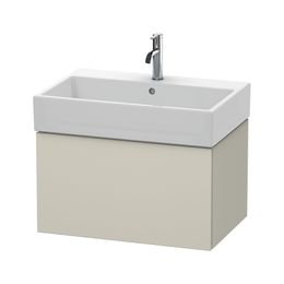Duravit Waschtischunterschrank L-Cube 68,4x45,9cm, Tau matt, 1 Ausz., wandh&auml;ngend (LC617608383)