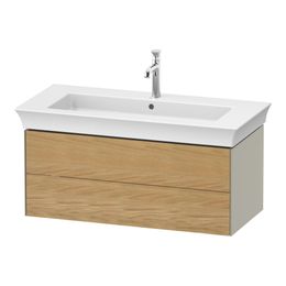 Duravit Waschtischunterschrank o. ES White Tulip 41x98,4x45,8cm, 2 SBK, E N tau s-matt (WT43420H5600010)