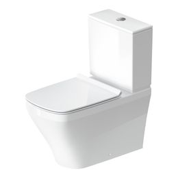 Duravit Stand-WC-Kombi, Tiefsp&uuml;ler DuraStyle 37x70,5cm, 4,5 l, f variab. Zulauf, wei&szlig; (2156090000)