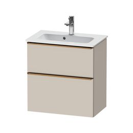 Duravit Waschtischunterschrank D-Neo Compact 61x37,2, b geb/Ta m, 1 Kast, 1 A, wandh&auml;ngend (DE4368004910000)
