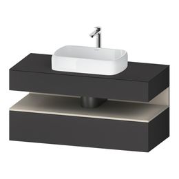 Duravit Waschtischunterschrank Qatego 120x55x60cm, T m/Gr m, Pl, Nischenb (QA4732083490010)