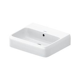 Duravit Aufsatzwaschtisch Qatego 50x42cm, w g, o HL, m &Uuml;, HL, geschli. (2382500028)