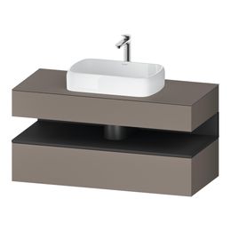 Duravit Waschtischunterschrank Qatego 120x55x60cm, gra m/ba m, Pl, Nischenb (QA4732049430010)