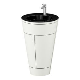 Duravit Waschtischunterschrank c-bonded Set Starck 1 56x86,4x60,5cm, st, G ES ge, No w s-matt (S19515O70390010)