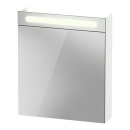 Duravit Spiegelschrank No. 1 60x14,8x70cm, 5 W, Lichtf ob, we, T. li (N17920L00000000)
