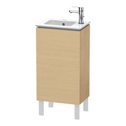 Duravit Waschtischunterschrank L-Cube 42x29,4x70,4cm, steh., T re, Eiche natur (LC6273R3030)