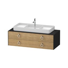 Duravit Waschtischunterschrank White Tulip 130x55cm, B mi, E Nat gra m, k Ein/o Be (WT4992MH5580000)