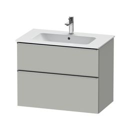 Duravit Waschtischunterschrank D-Neo 81x46,2cm, ES geb/gr m, 1 Kast, 1 Ausz. (DE4362070070000)