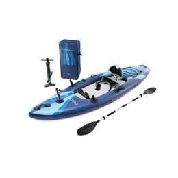 Einerkajak Intex "Dakota Quest Aufsitzkajak", blau, KleinbooteB:89cm H:20cm L:320cm, Kunststoff, B:89cm H:20cm L:320cm
