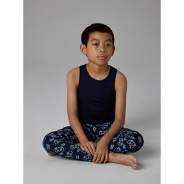 name it Jungen Schlafanzug "NKMNIGHTSET SAPPHIRE GAME NOOS", Gr. 86, blau, Jersey, Obermaterial: 95% Baumwolle, 5% Elasthan, bedruckt, Homewear-Sets,