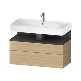 Duravit Waschtischunterschrank Qatego 99x47x59cm, gra m/E N, 1 Kast, m B (QA4395049300010)