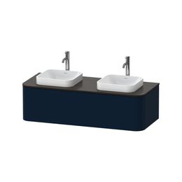Duravit Waschtischunterschrank Happy D.2 Plus 130x55cm, f Kons, 1 Ausz., blau s-matt (HP4943B9898)
