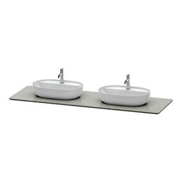 Duravit Waschtisch-Konsole Luv 178,3x59,5x2cm, a Quarz, 2 A., gr Struk. (LU9467B3333)