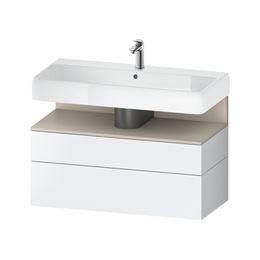 Duravit Waschtischunterschrank Qatego 99x47x59cm, T m/we m, 1 Kast, m Nischenb (QA4395091180010)