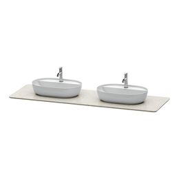 Duravit Waschtisch-Konsole Luv 178,3x59,5x2cm, a Quarz, 2 A., sa Struk. (LU9467B2525)