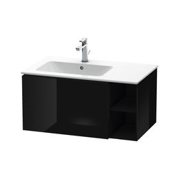 Duravit Waschtischunterschrank L-Cube 82x48,1x40cm, 1 Ausz., Beck. li, sw hgl (LC619104040)