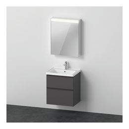 Duravit M&ouml;bel-Set D-Neo 60x48cm, WT, WTU, 1SBK, SP, An L, gra ma (DE0145L49490000)