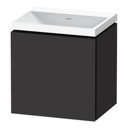 Duravit M&ouml;bel-Set L-Cube 45x35x48cm, 1 T&uuml;r, An R, o HL, gra matt (LC6949N80800000)