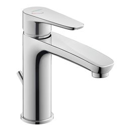 Duravit Waschtisch-Einhebelmischer S FreshStart + -Flow B.1 m Zugst.Abl.Gar., Ausladung 139mm, chrom (B11023001010)