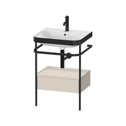 Duravit M&ouml;belwaschtisch-Kombi Happy D.2 Plus 57,5x49cm, 1 HL, T m, m Konso, 1 Lad (HP4740O8383)