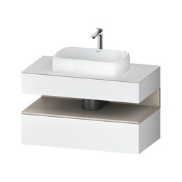Duravit Waschtischunterschrank Qatego 100x55x60cm, T m/we m, Pl, 1 Schubkast. (QA4731091180000)