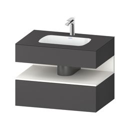 Duravit Einbauwaschtisch-M&ouml;bel-Set Qatego 80x55x60cm, w m/Gr m, Kon-WTU, Nischenb (QA4785084490010)