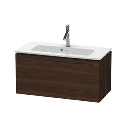 Duravit Waschtischunterschrank Compact L-Cube 82x39,1cm, Nussb geb., 1 Ausz., wandh&auml;ngend (LC615706969)