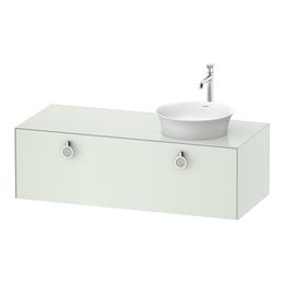 Duravit Waschtischunterschrank White Tulip 130x55cm, 1 AZ m G, Beck. re, we s-matt (WT4982R3636)