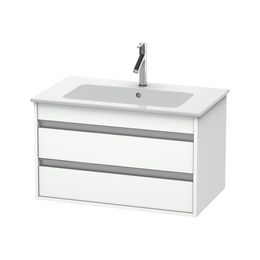 Duravit Waschtischunterschrank Ketho 80x47,5cm, we ma, 2 Schubk., wandh&auml;ngend (KT642901818)