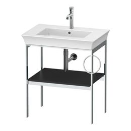 Duravit Waschtisch-Konsole White Tulip 68,4x45cm, Me, bo, HTH re, graph s-matt (WT4543R5858)