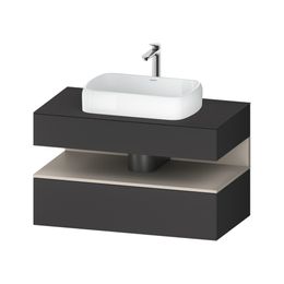 Duravit Waschtischunterschrank Qatego 100x55x60cm, T m/Gr m, Pl, 1 Schubkast. (QA4731091490000)
