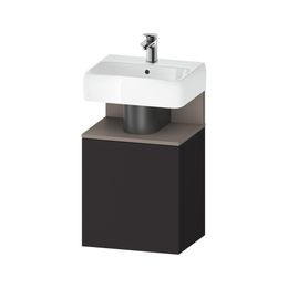Duravit Waschtischunterschrank Qatego 44x35x64,5cm, 1 T, T r, bas. m/Grap matt (QA4076R43800000)