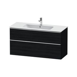 Duravit Waschtischunterschrank D-Neo 121x46,2cm, ch/Ei sw, 1 Schubk., 1 Ausz. (DE4364010160000)