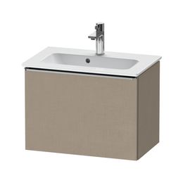 Duravit Waschtischunterschrank D-Neo Compact 61x37,2, ES geb/Leinen, 1 Ausz., wandh&auml;ngend (DE4268070750000)