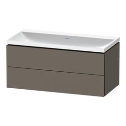 Duravit M&ouml;bel-Set L-Cube 100x48x48cm, o HL, f Gr s-matt, 2 Schub. (LC6952N90900000)