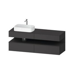 Duravit Waschtischunterschrank Qatego 160x55x60cm, gra m, Pl, Beck. li (QA4777049490000)
