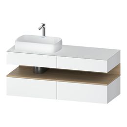 Duravit Waschtischunterschrank Qatego 140x55x60cm, E na/we m, Pl, B l, B (QA4765030180010)