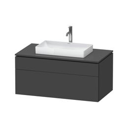 Duravit Waschtischunterschrank L-Cube 102x55cm, gra m, 1 Kast, 1 Ausz., wandh&auml;ngend (LC4881049490000)